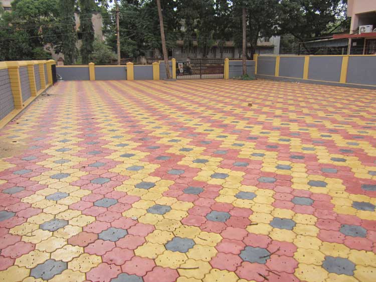 Model Paving Block Halaman Rumah Sederhana