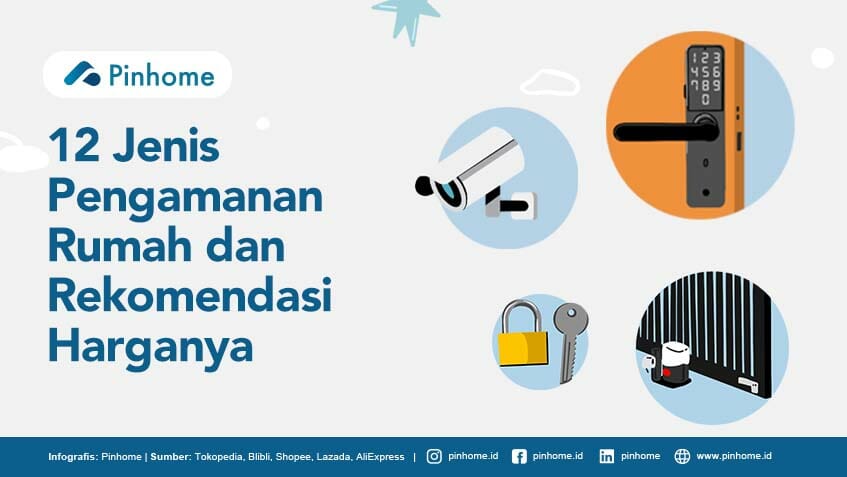 12 Jenis Pengaman Rumah dan Rekomendasi Harganya - Pinhome
