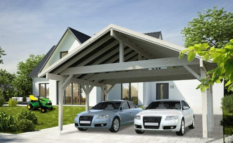 12 Desain Garasi 2 Mobil yang Simple - Pinhome