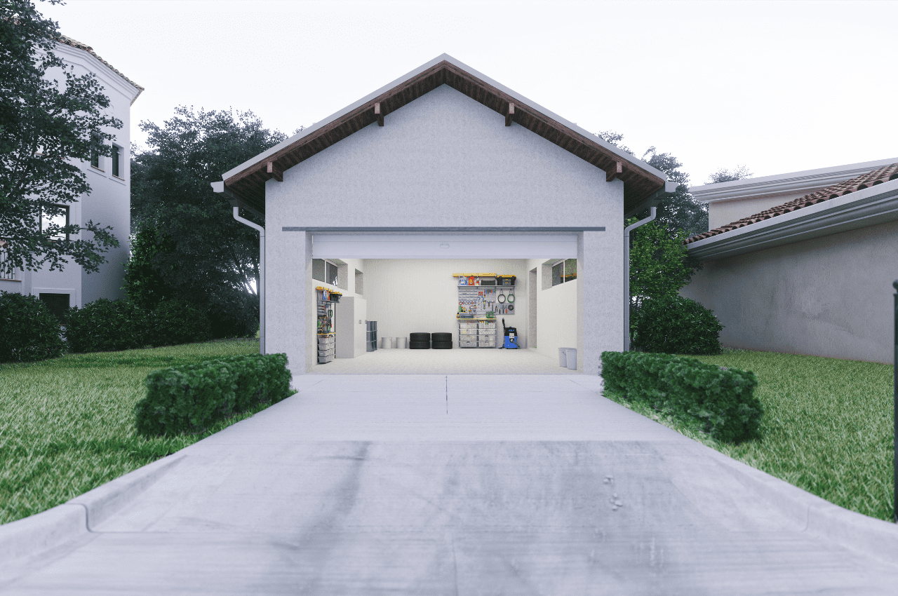 12 Potret Garasi Rumah Tampak Depan - Pinhome
