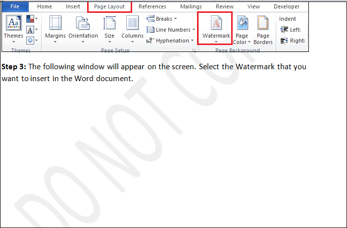 3 Cara Membuat Watermark Di Word Dengan Mudah Pinhome